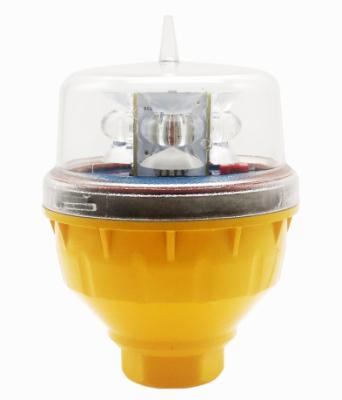 China Solar Powered Double LED Aviation Obstruction Light ICAO Lithium Ion Battery for sale