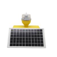 China Low Intensity Solar Powered Aviation Obstruction Light System IP68 for sale