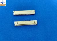 China 1.25mm Pitch right angle Wafer Connector, DF14 wire connector, side entry type shrouded header for sale