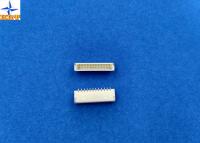 China 1.0mm Pitch Right Angle SMT Wafer Connector Single Row PA6T 2-24 Pin for sale