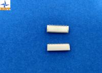 China 1.0mm Pitch Right Angle SMT Wafer Connector Single Row PA6T 2-24 Pin for sale