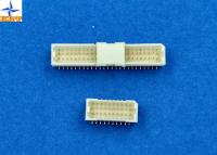 China Right Angle Wafer Connector, Pitch 1.0mm Double Row With PA6T Material for sale