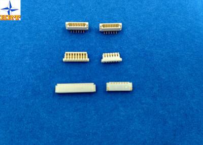 China 0.8mm Pitch Vertical SMT Wafer Connector Phosphor Bronze Pin 2-22 Circuits JST Compatible for sale