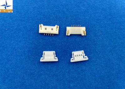China 1.25mm Pitch Usb Circuit Board Wire Connectors With Lock Structure PA66 / LCP for sale