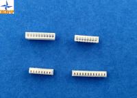 China 1.0mm Pitch White Wire Board Connector Phosphor Bronze 2-20 Pin Without Mating Lock for sale