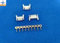 China 1.0mm Pitch Wire to Board Connector B Type Lock White Housing 1A 50V for sale