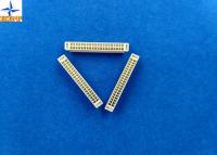 China 1.0mm Pitch Phosphor Bronze Wire to Board Connector Dual Row PA46 20-40 Pin for sale