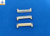 China Electronic Tablet PC LVDS Connector 1.0mm Pitch 30 Pin Crimp Style White for sale