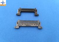 China Single Row 0.5mm Pitch LVDS Wire to Board Connector 41 51 Positions Stainless Shell for sale