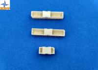 China 1.0mm Pitch Dual Row Wafer Connector SHD PCB Top Entry Shrouded Header PA6T UL94V-0 for sale