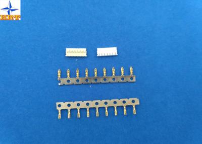China 1.2mm Pitch Crimp Terminal for Molex 78172 Gold Flash Phosphor Bronze 1A 125V for sale
