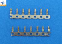 China 1A AC/DC PCB Connector Phosphor Bronze Contact, Gold-flash Crimp Terminals for sale