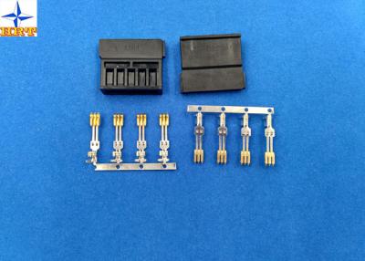 China Gold Plated Signal Wire to PCB Crimp Connector Terminal 1.27mm Pitch 1.5A 15V for sale