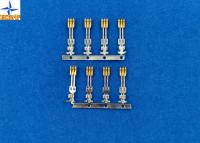 China Gold Plated Signal Wire to PCB Crimp Connector Terminal 1.27mm Pitch 1.5A 15V for sale