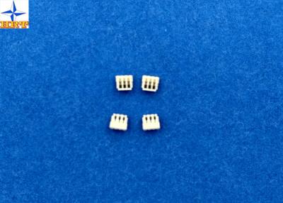China IDC Connector 3 Circuit 0.8mm Pitch SUR PCB Header Gold Flash Contact 30V 0.5A for sale