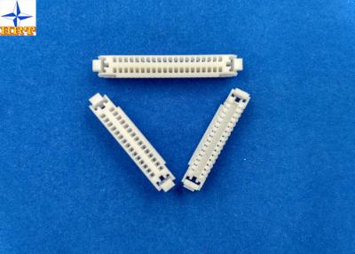 China 1.25mm pitch dual row wire connector with locking structure PA66 plastic material for sale