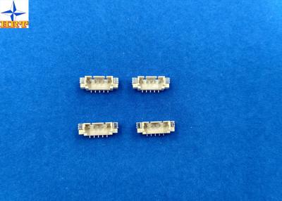 China 1.25mm Pitch SMT Wafer Connector PA6T Top Entry Shrouded Header 2-16 Pin for sale