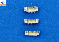 China 1.25mm Pitch SMT Wafer Connector PA6T Top Entry Shrouded Header 2-16 Pin for sale
