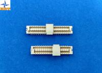 China Light Yellow LCP 1.25mm Pitch Wire to Board Connector Female 2-20 Circuits 1A 50V for sale