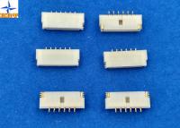 China 1.25mm Pitch 90 Degree SMT Wafer Connector 1A AC DC 125V Brass Gold Flash Pins for sale