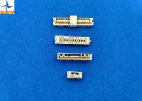 China 180 Degree Vertical SMT Wafer Connector 1.25mm Pitch Dual Row Brass Pin PCB Connector for sale