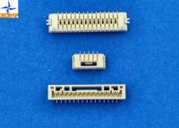 China 180 Degree Vertical SMT Wafer Connector 1.25mm Pitch Dual Row Brass Pin PCB Connector for sale