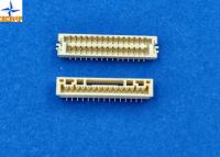 China 180 Degree Vertical SMT Wafer Connector 1.25mm Pitch Dual Row Brass Pin PCB Connector for sale