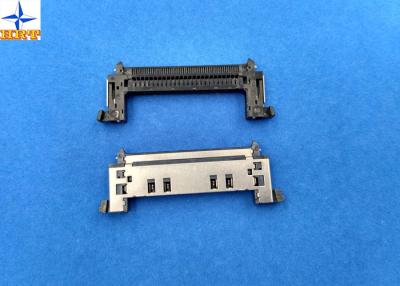 China 0.5mm Pitch Single Row SATA Connector 51Pin 50V AC DC SMT Inverter ATA Connector for sale