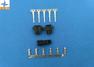 China 2.50mm Pitch Wire to Wire Connector Crimp Terminal 3A 250V Brass Tin Plated for sale