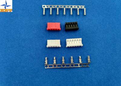 China Gold Flash Terminal 2mm Pitch Connector Pin Header Single Rows UL94V-0 PA66 Material for sale