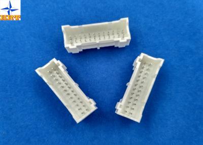 China 2.00mm Pitch Dual Row Wire to Board Connector Shrouded Header Wafer 2x10P 2x12P for sale