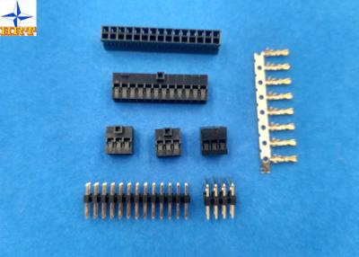 China 2mm Pitch Lvds Display Connector Double Row Wire Housing With Bump for Pin Header for sale