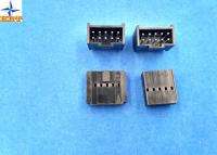 China 2.54mm Pitch Shrouded Header Male Connector 2 to 20 Circuits Wire to Board for sale
