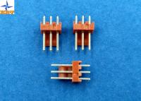 China Single Row Wafer Connector Wire To Board Pitch 2.54mm Vertical Type Shrouded Header for sale
