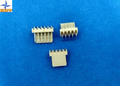 China 2.54mm Pitch 90 Degree Wafer Connector Shrouded Header RoHS Compliant 250V 4A for sale