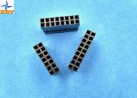 China LVDS Connector 2.54mm Pitch Dual Row Wire to Board Power Connector PBT 250V 3A for sale