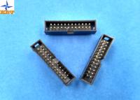 China 2.54mm Pitch 6-64 Pin Brass Gold Flash Pin Wafer Connector Crimp Housing Box Header for PCB Signal for sale