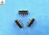 China 3.00mm Pitch Wire To Wire Connector Right Angle Header With Snap In PCB Lock for sale