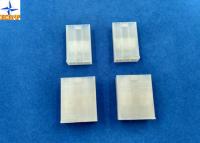 China Single Row 4.2mm Pitch Power Connector Plug Housing with Panel Mounting Ears for sale