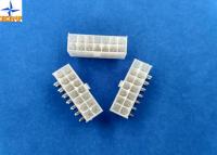 China Dual Row Wafer Connector 4.2mm Pitch Right Angle Mini-Fit Header without Flange for sale