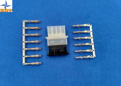 China 5.08mm Pitch 4 Circuit Female Connector Crimp Housing Tin Plated Brass Contact for sale