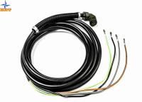 China Black M12  / M8 Cable Assembly IP67 Waterproof / Connector Cable Assemblies for sale