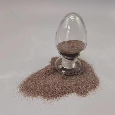 China Al2O3 95% Brown Fused Alumina Carborundum Grain Abrasive Disc Castable Refractory Brick Lapping for sale