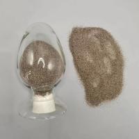 China Al2O3 95% Brown Fused Alumina Carborundum Grain Abrasive Disc Castable Refractory Brick Lapping for sale