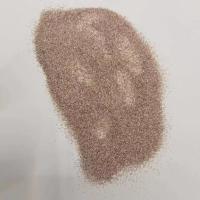 China Al2O3 95% Brown Fused Alumina Carborundum Grain Abrasive Disc Castable Refractory Brick Lapping for sale