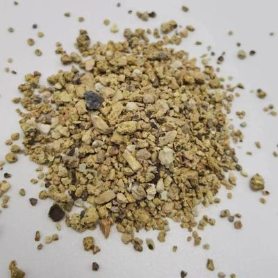 China Ochre Yellow Bauxite Precision Casting Cement Raw Materials Refractory Product for sale