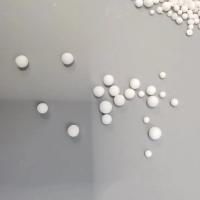 China Hollow Round Ball Alumina Bubble 0.2-1mm Desiccant Catalyst Thermal Insulation Materials for sale