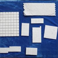 China Microcrystalline Wear Resistant Alumina Ceramic Lining High Hardness Impact Resistance for sale
