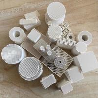 China Honeycomb Ceramics Industrial Ceramic Parts Sewage Treatment Dehydration Decolorization for sale