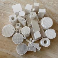 China Honeycomb Ceramics Industrial Ceramic Parts Sewage Treatment Dehydration Decolorization for sale